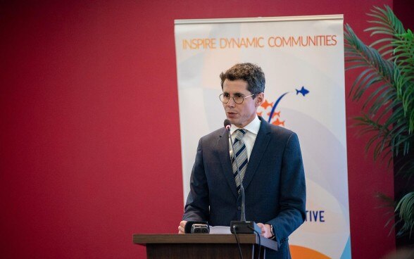 Ambassador Sprecher opens "Influencing Change, Empowering Communities ...