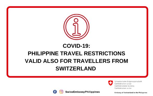 COVID-19: Philippine travel restrictions valid also for travellers from ...