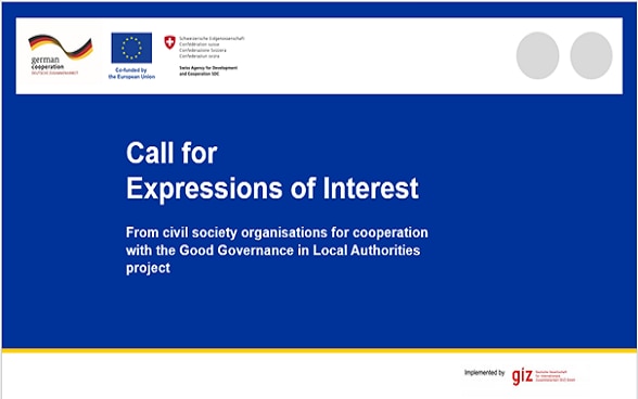 Call for Expressions of Interest: Good Governance in Local Authorities ...