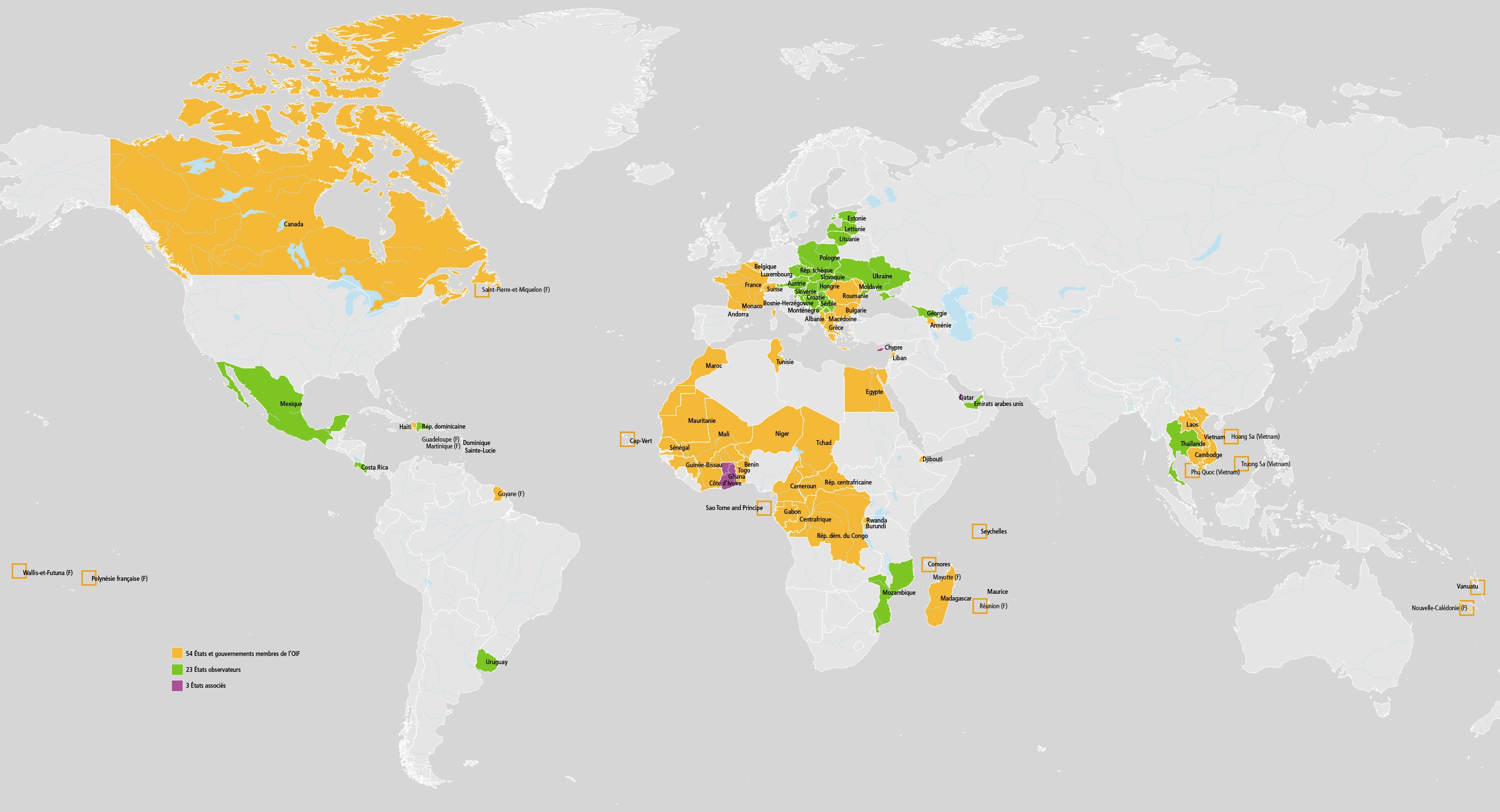 The International organization of La Francophonie
